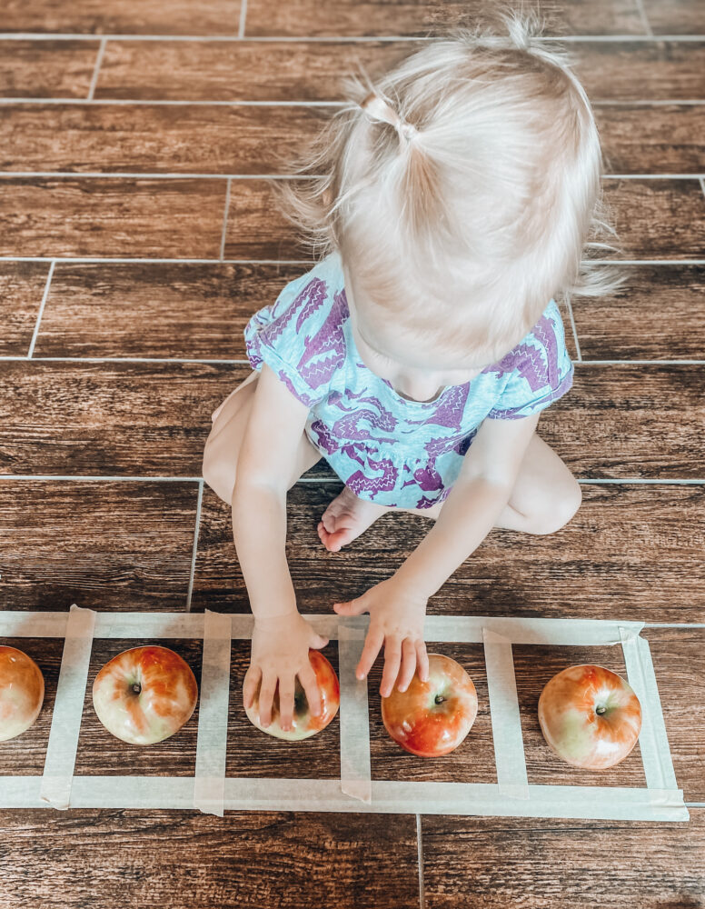 Toddler Counting Activity with Five Frames - Emily's Little Loves
